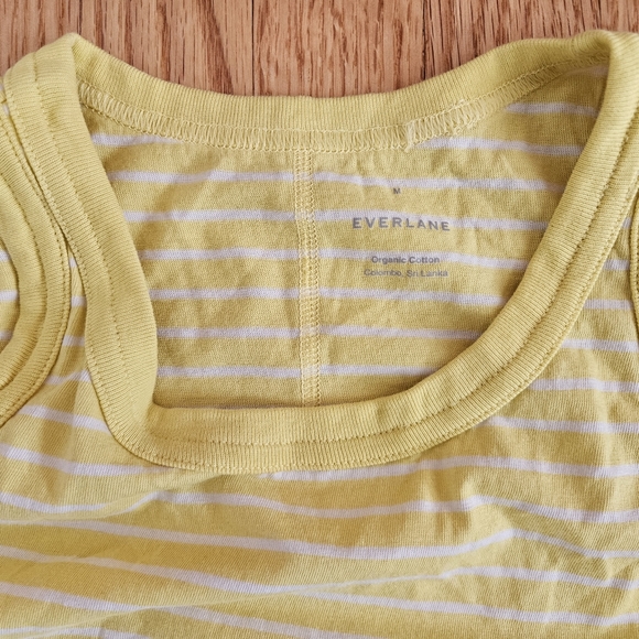 Everlane | Tops | Nwot Everlane Striped Cutaway Tank Size M | Poshmark
